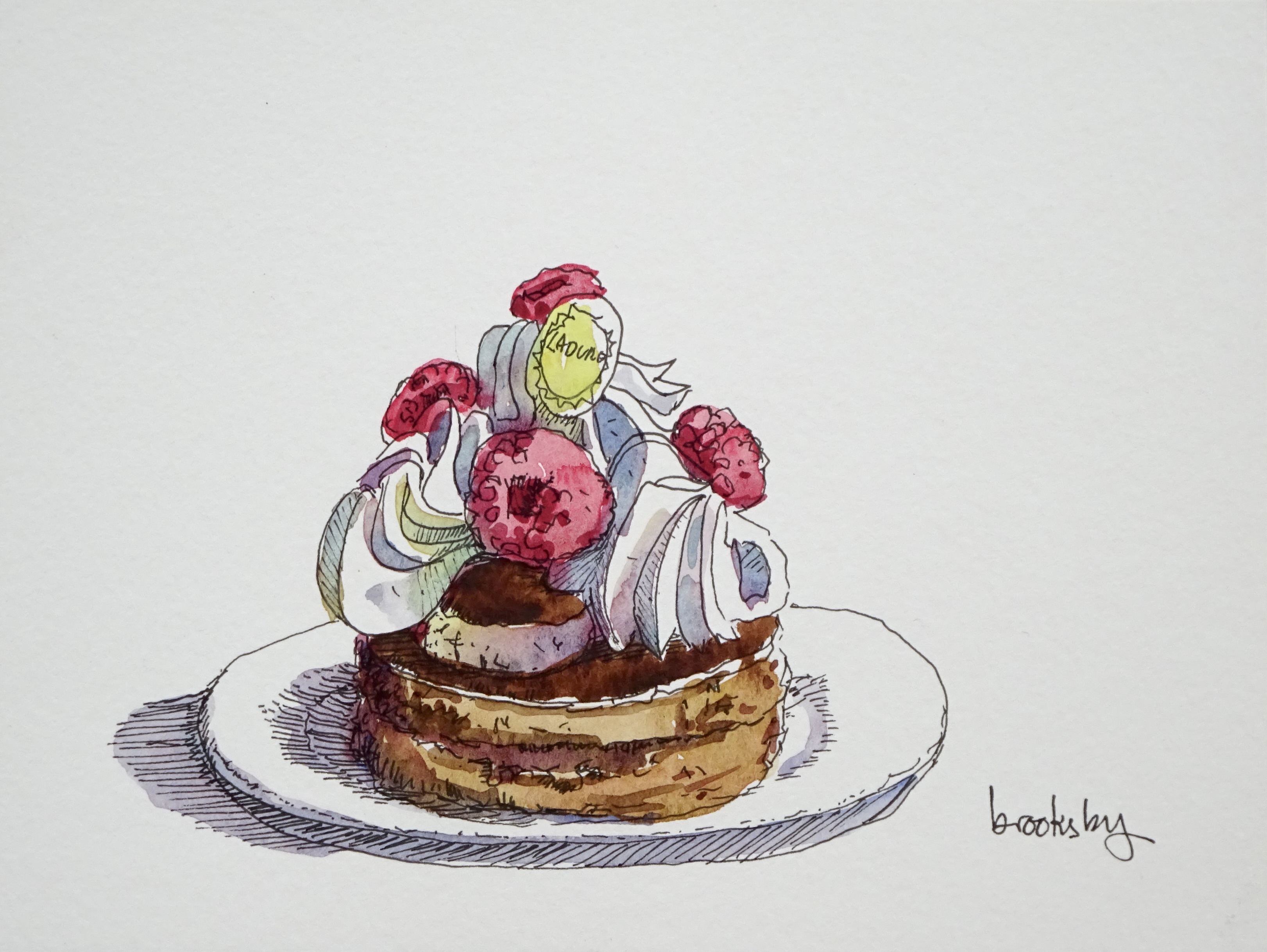Food Art: French Pastry: Saint Honore – Angie Brooksby-Arcangioli